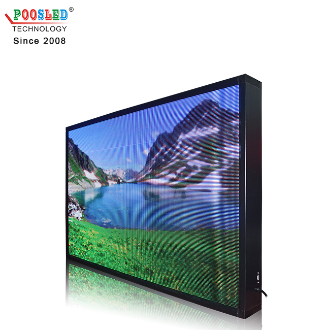 Outdoor Single Sided P8 Full Colour LED Running Message Display - Buy ...